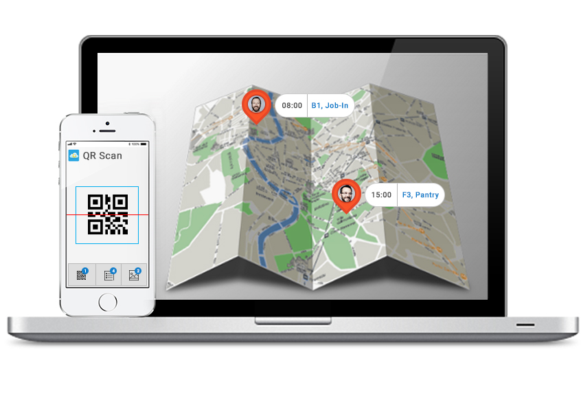 Time Clock Using QR Codes